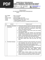 Contoh Format Risalah - Notulen Rapat KM 41-2021 Sampel | PDF