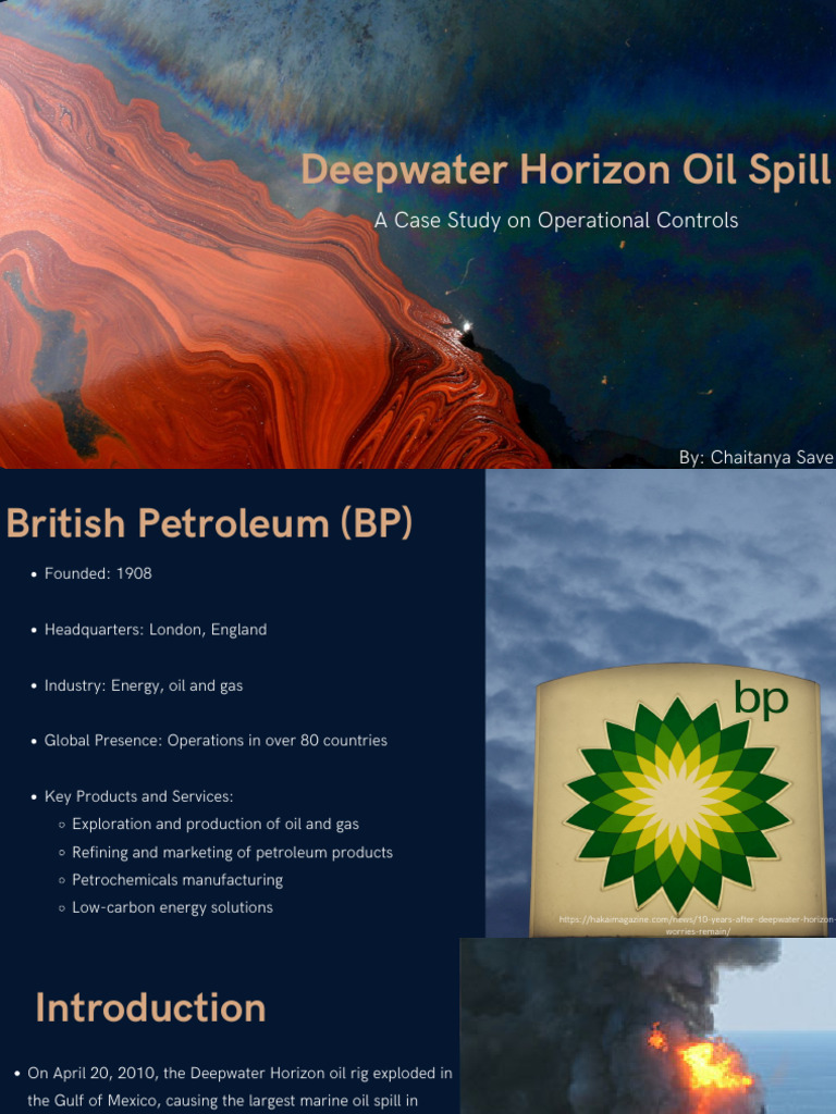 POM Assignment-2 (Deepwater Horizon Oil Spill | Download Free PDF | Bp ...