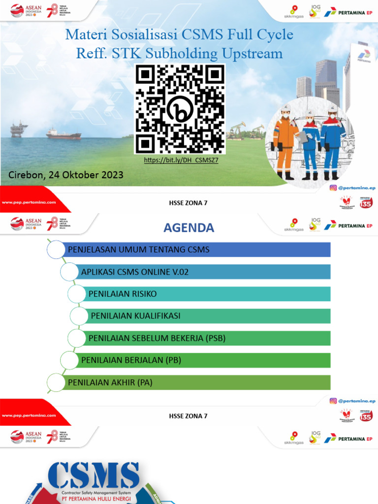 CSMS dan Keterlibatan Kontraktor | PDF