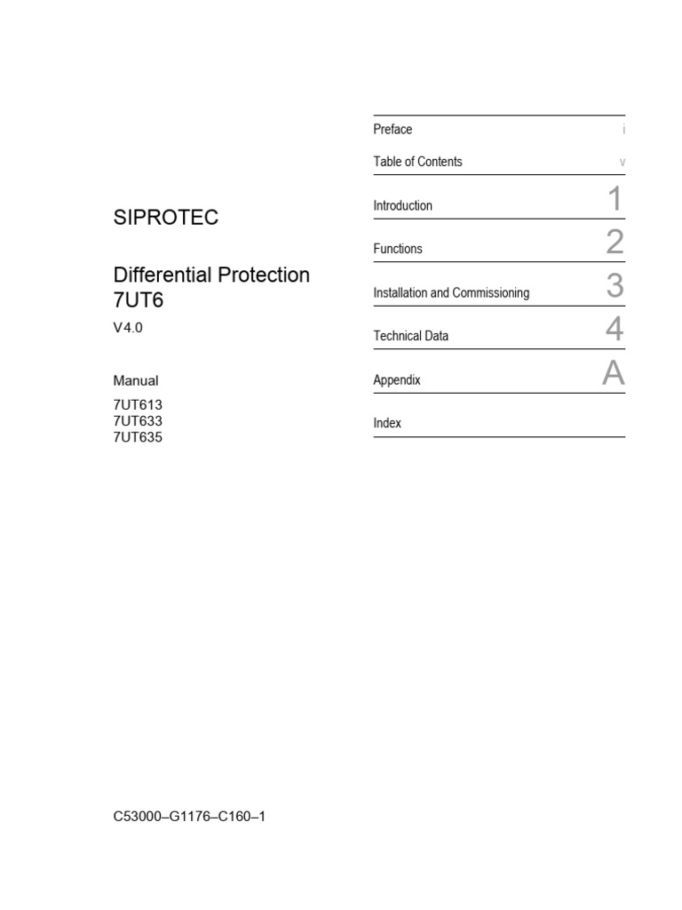7UT613 en | PDF | Electromagnetic Compatibility | Power Supply