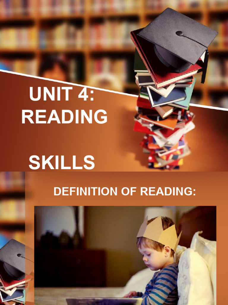 UNIT 3 READING SKILL | PDF | Applied Psychology | Reading (Process)