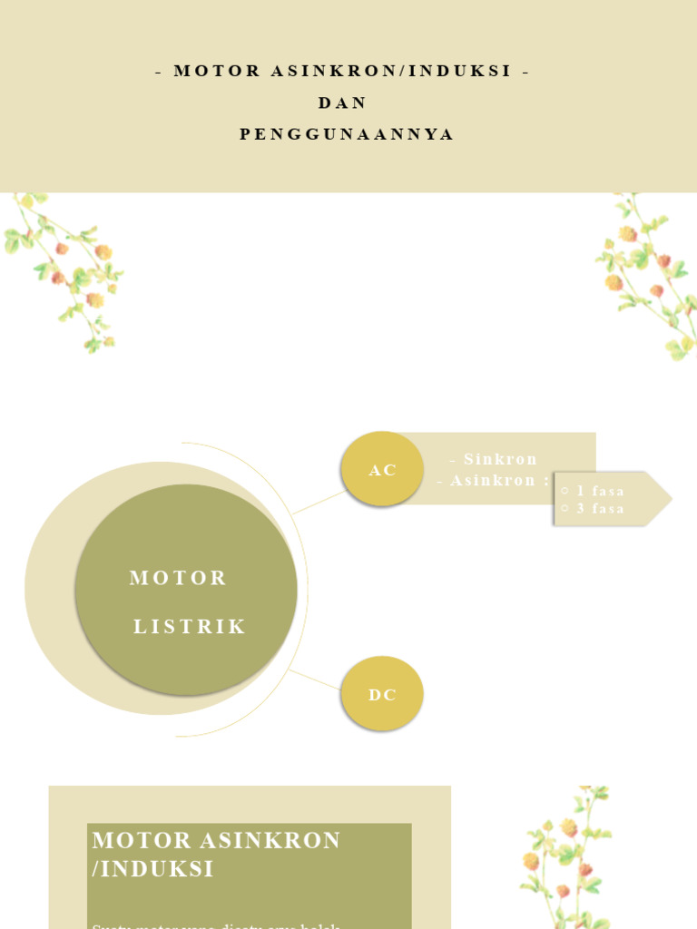 Motor Asinkron | PDF
