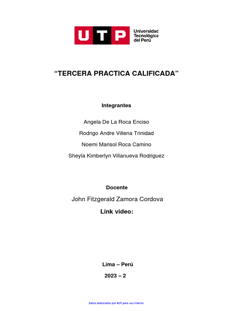 Practica Calificada 3 Inv. Operativa | PDF | Zapato | Economias Practica Calificada 3 Inv. Operativa | PDF | Zapato | Economias