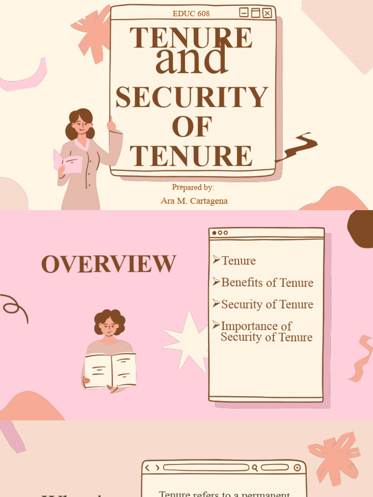 Academic Tenure and Job Security | PDF
