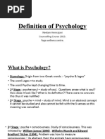 Introduction To Psychology Lecture Notes | PDF | Psychology | Science