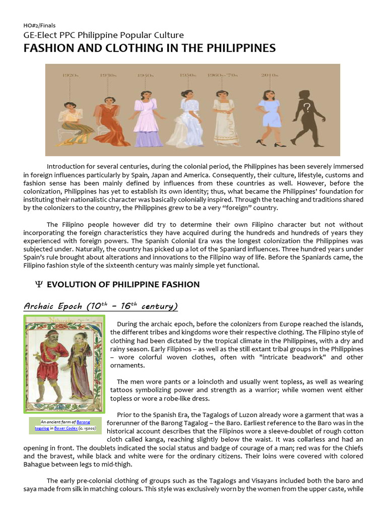 PPC Topic 5 | PDF | Style | Human Appearance