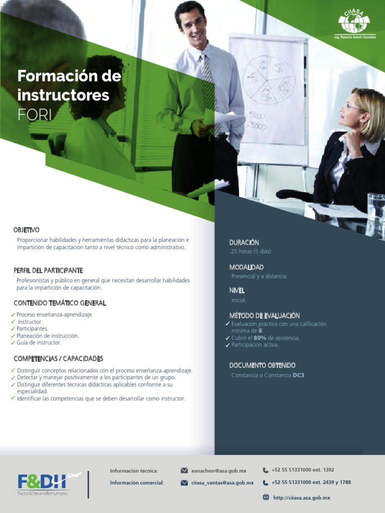 Curso de Formación de Instructores FORI | PDF
