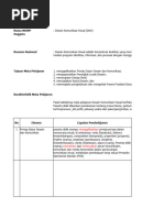 Modul Ajar DKV Kelas XI Kurikulum Merdeka | PDF
