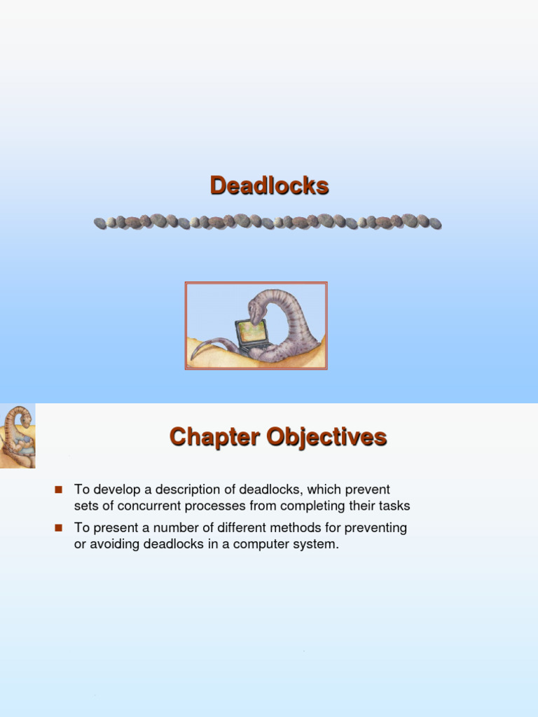 Chapter 2 Rev - 2.2 Deadlock | PDF | Process (Computing) | Operating System