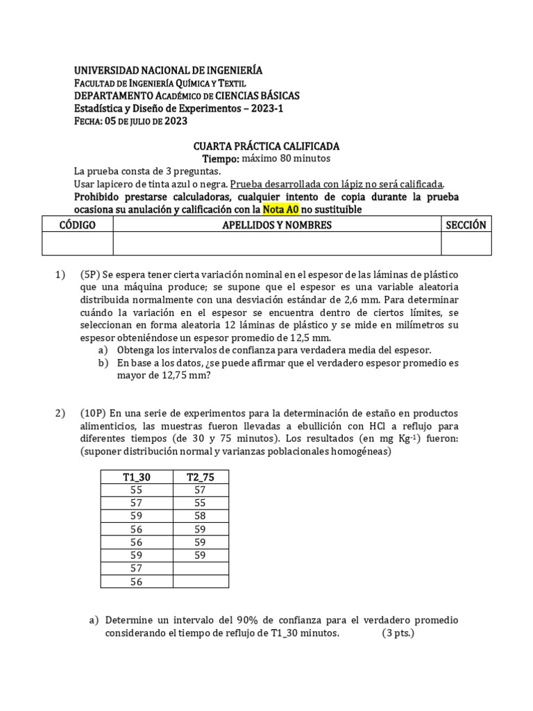 PC4 MA613-2023-1-solucion | PDF