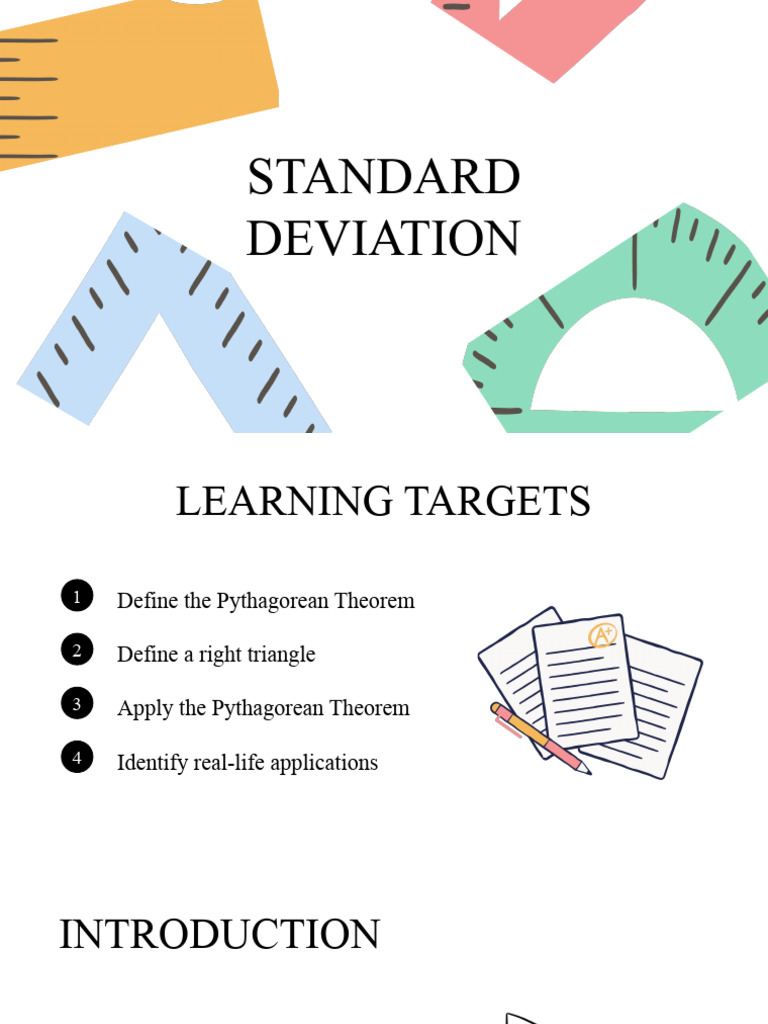 Standard Deviation | PDF | Triangle | Theorem