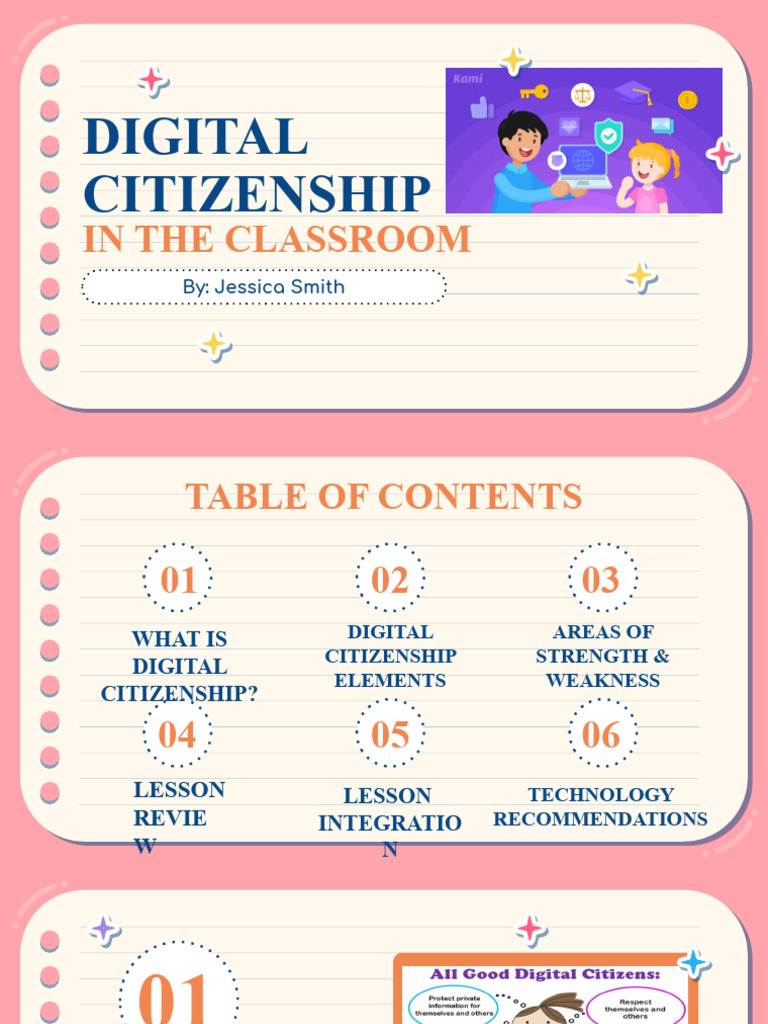 7 - Istc731 Digital Citizenship Presentation | PDF