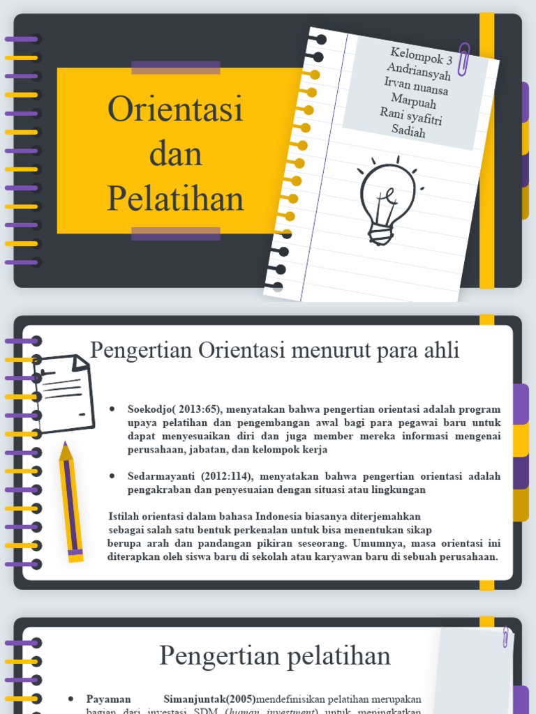 Orientasi dan Pelatihan Karyawan Baru | PDF