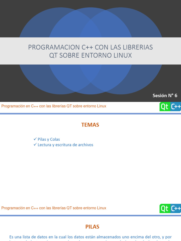 Capitulo 06 Programacion QT Linux | PDF