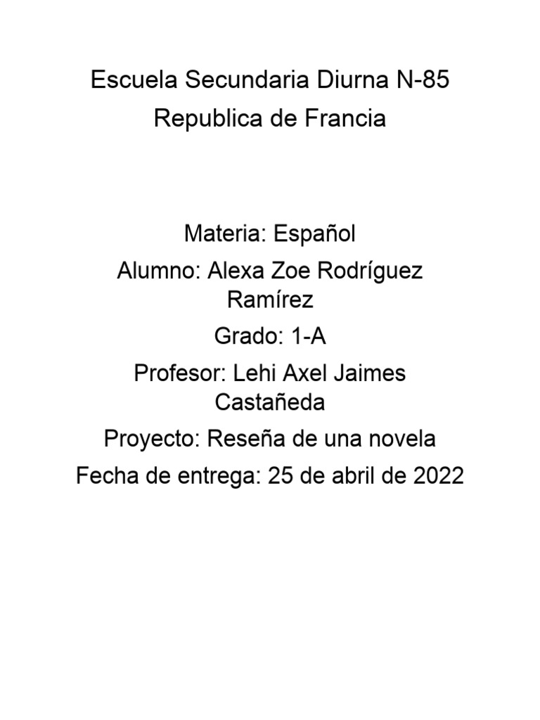 Análisis de Poemas de Alexa Zoe Rodríguez Ramírez 1-A | PDF | Poesía | Rima