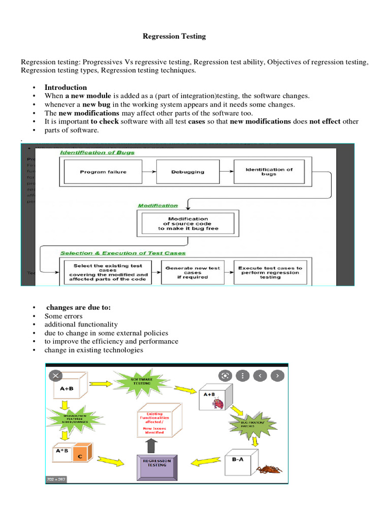 UNIT-3 Regression Testing STM | PDF