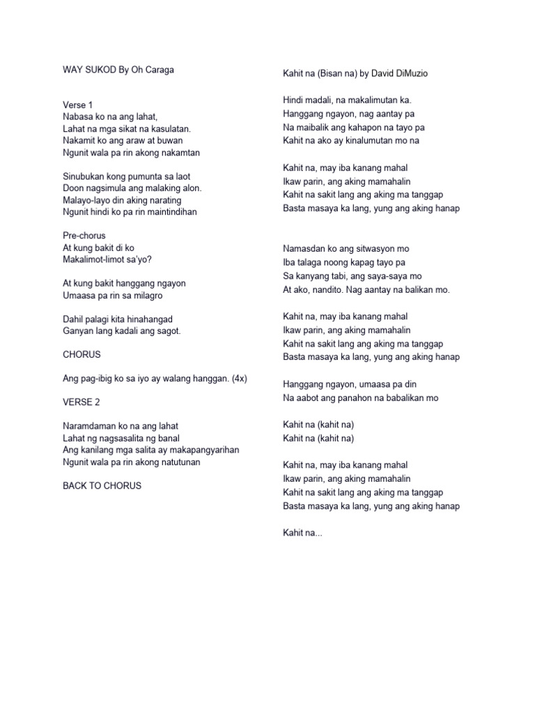 Translated Song | PDF