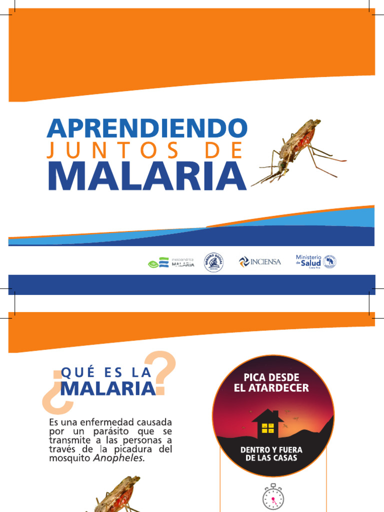 Rotafolio Aprendiendo Juntos de Malaria | PDF