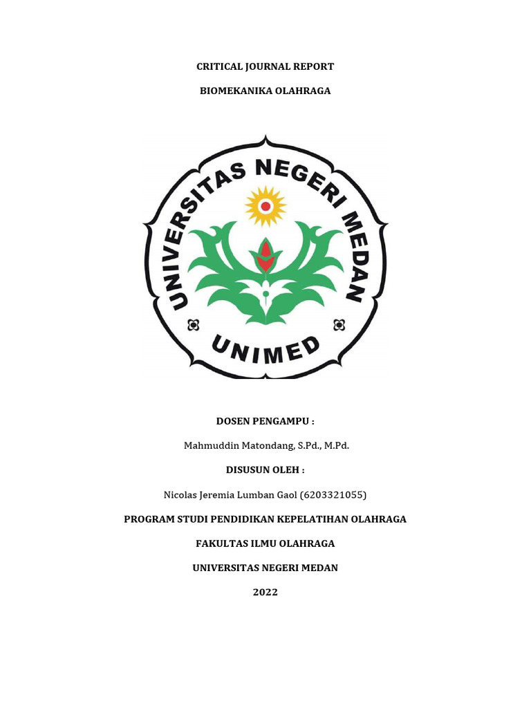 CJR Biomekanika Olahraga | PDF