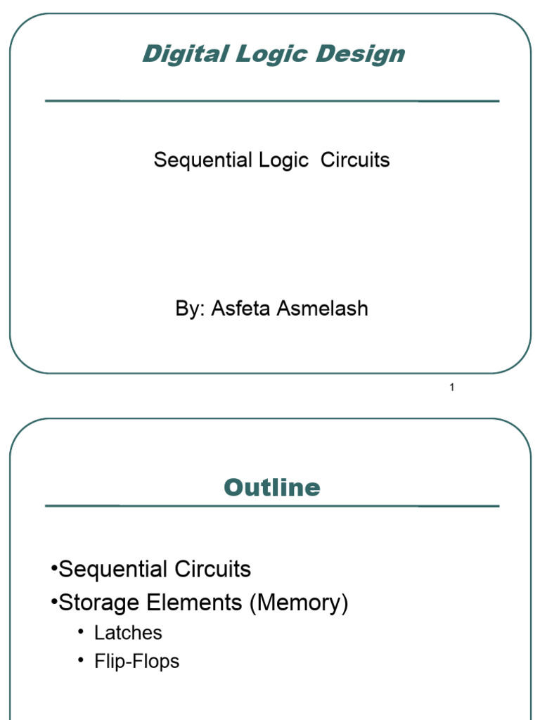Combinational and SequentialCircuits | Download Free PDF | Computer Hardware | Computer Engineering