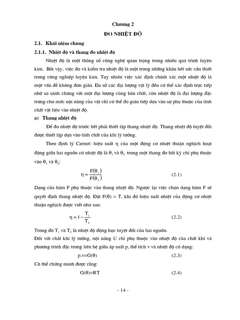 Ch2a Đo nhiệt độ | PDF