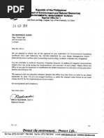 Ecc Sample | PDF | Waste Management | Environmental Monitoring