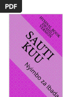 Tenzi Za Rohoni | PDF