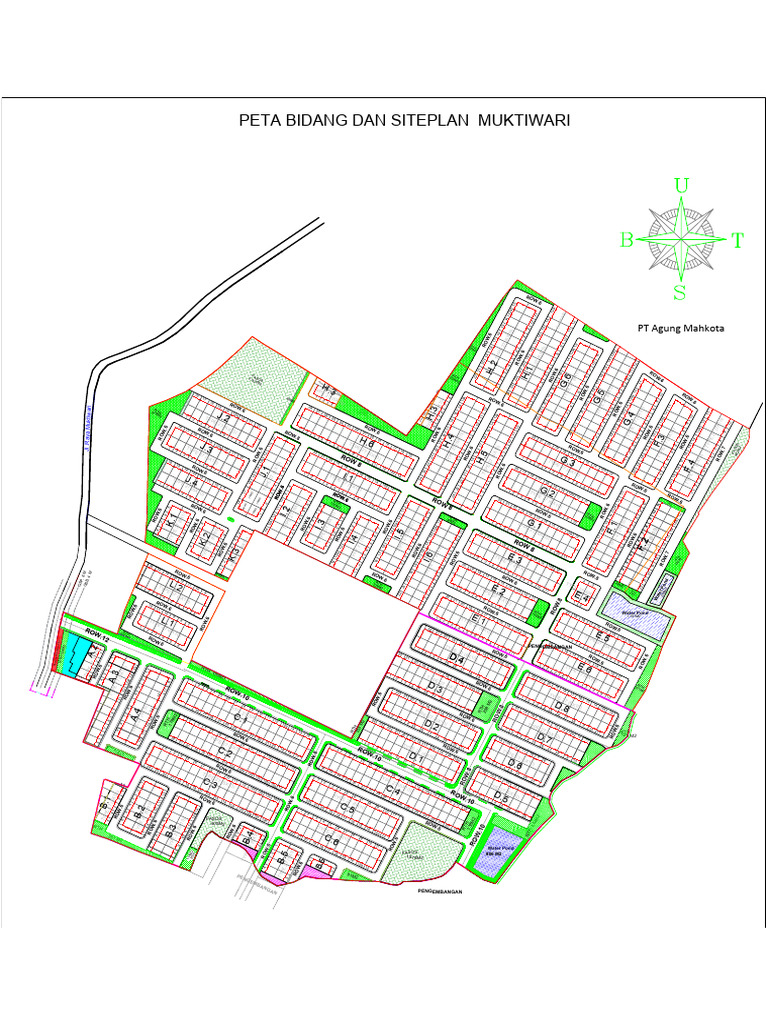 Siteplan Terbaru Nov 2022 | PDF