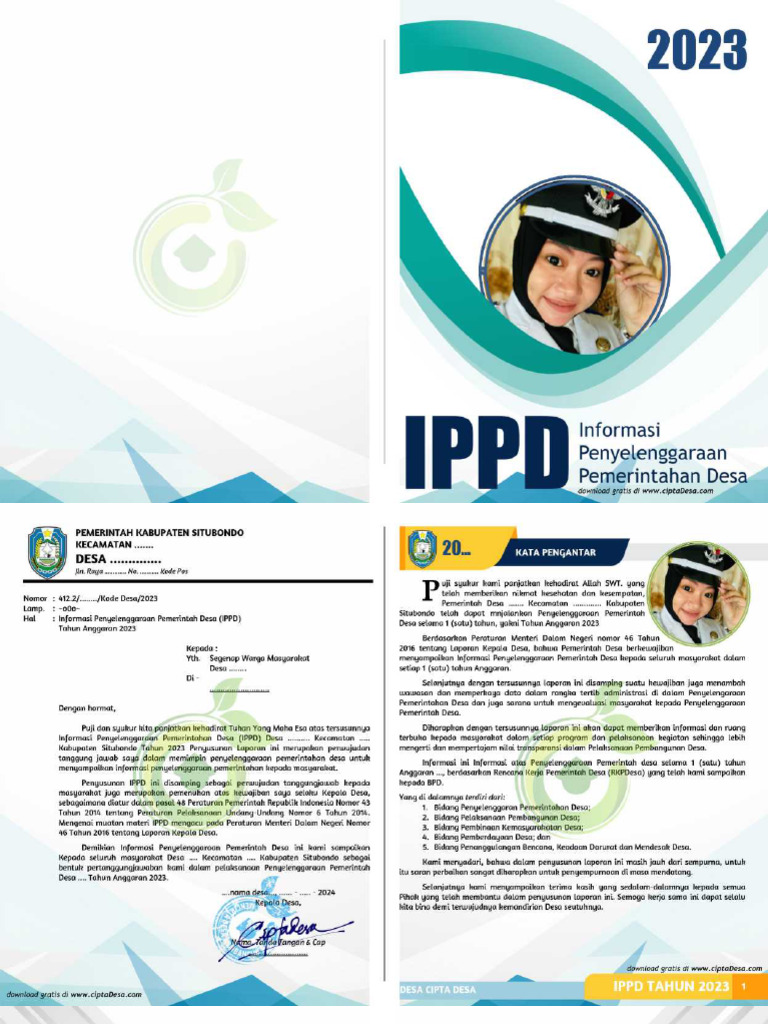 IPPD Tahun Anggaran 2023 (WWW - Ciptadesa.com) | PDF