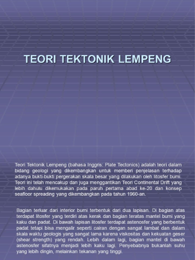 Tektonik Lempeng | PDF