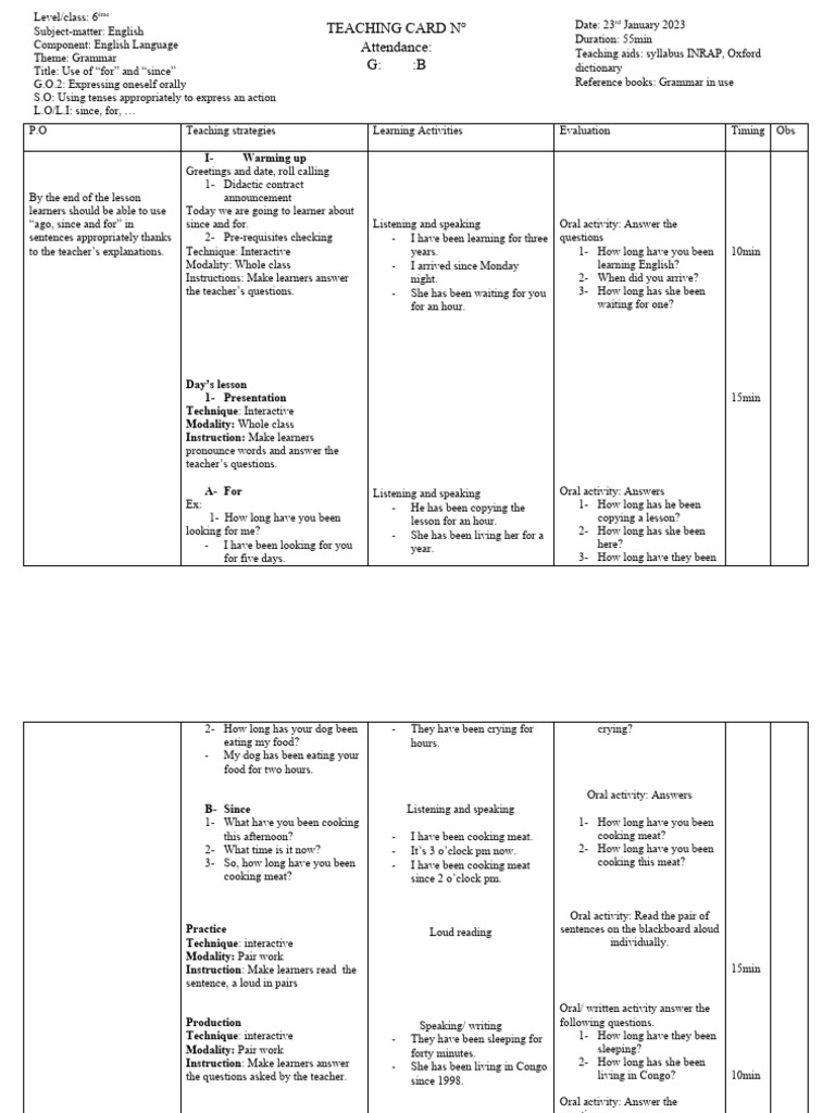 Teaching card | PDF | English Language | Human Communication