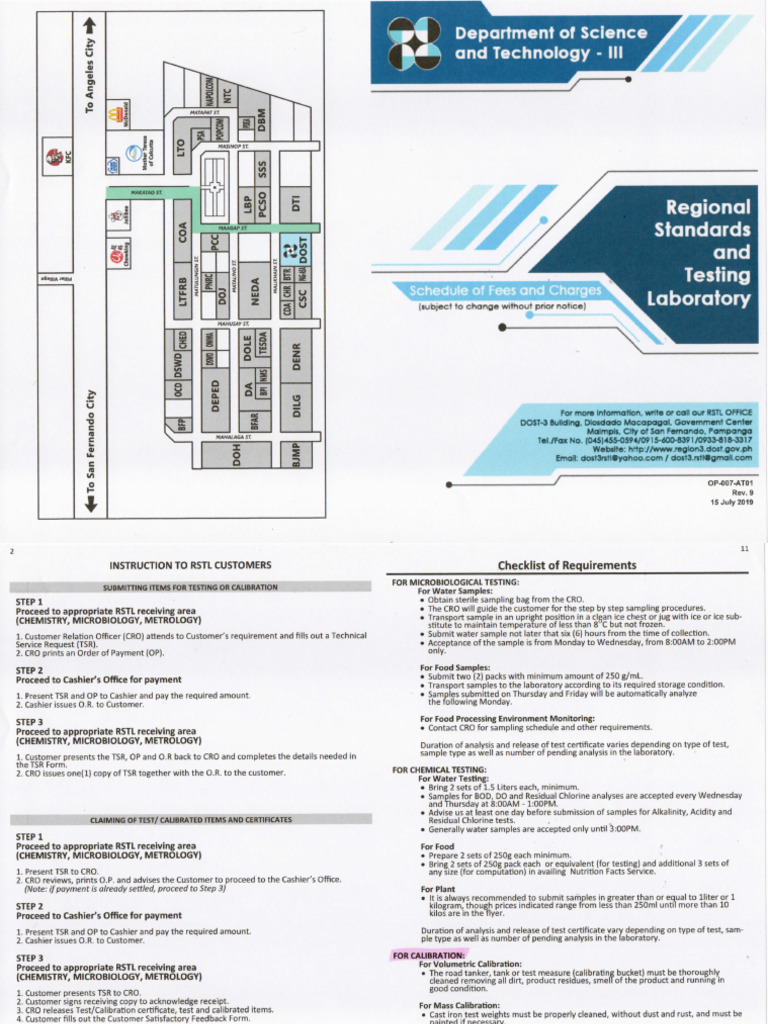 DOST 3 Calibration | PDF