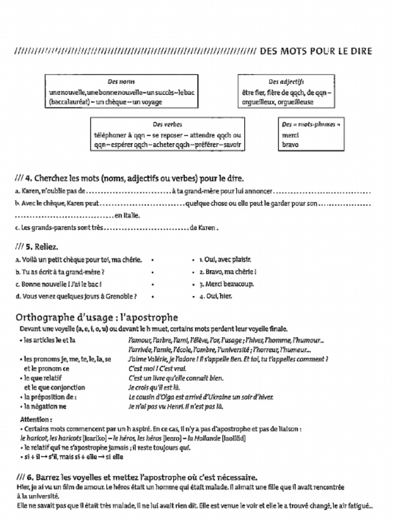 L élision Pdf