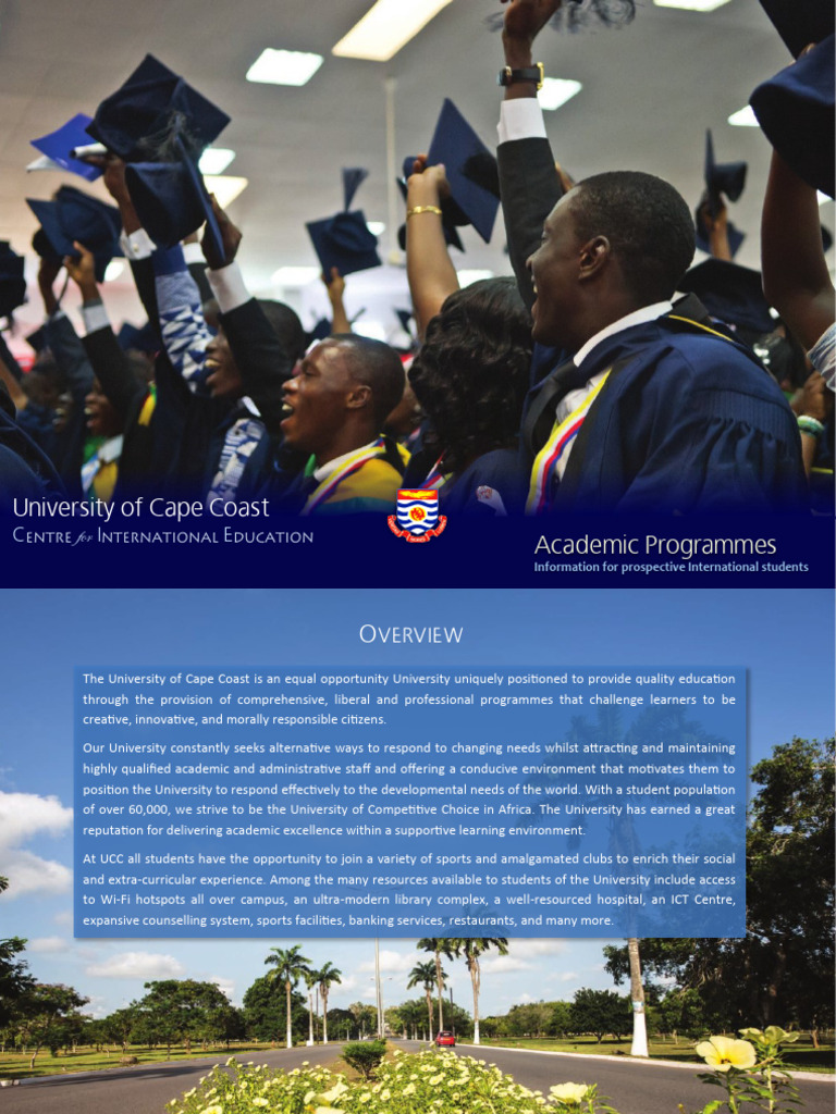 UCC Academic Programmes | PDF