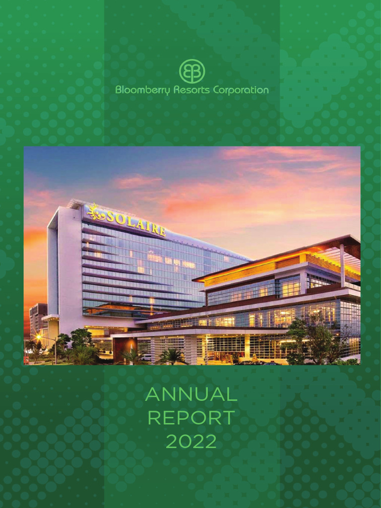 Bloomberry 2022 Annual Report Highlights | PDF | Corporations | Economies