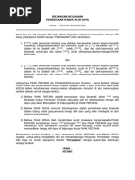 Contoh Draf PKWT 1 Versi PP 35 2021 (UU Cipta Kerja) | PDF