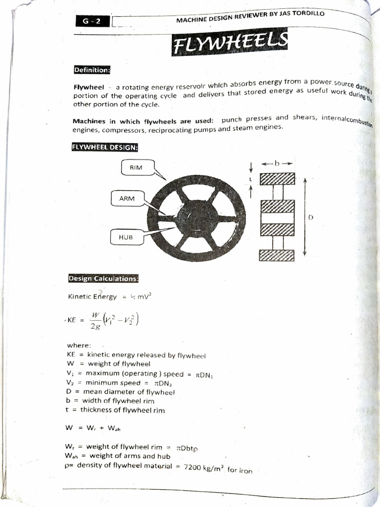 Flywheels | PDF | Classical Mechanics | Metrology