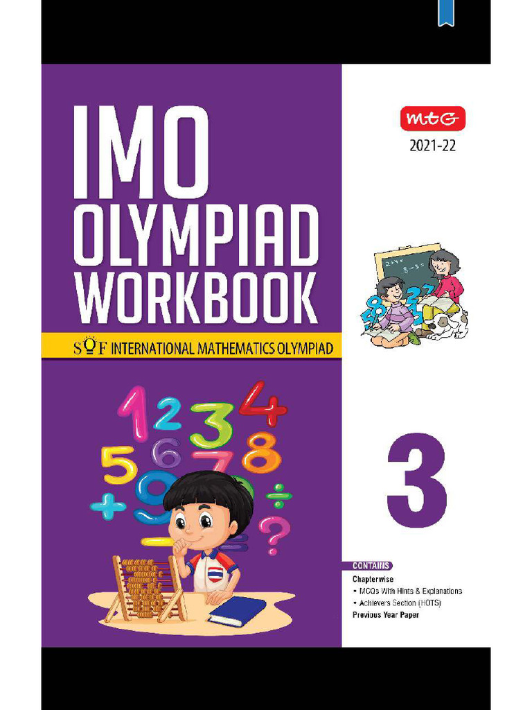 Imo Class 3RD Workbook | PDF