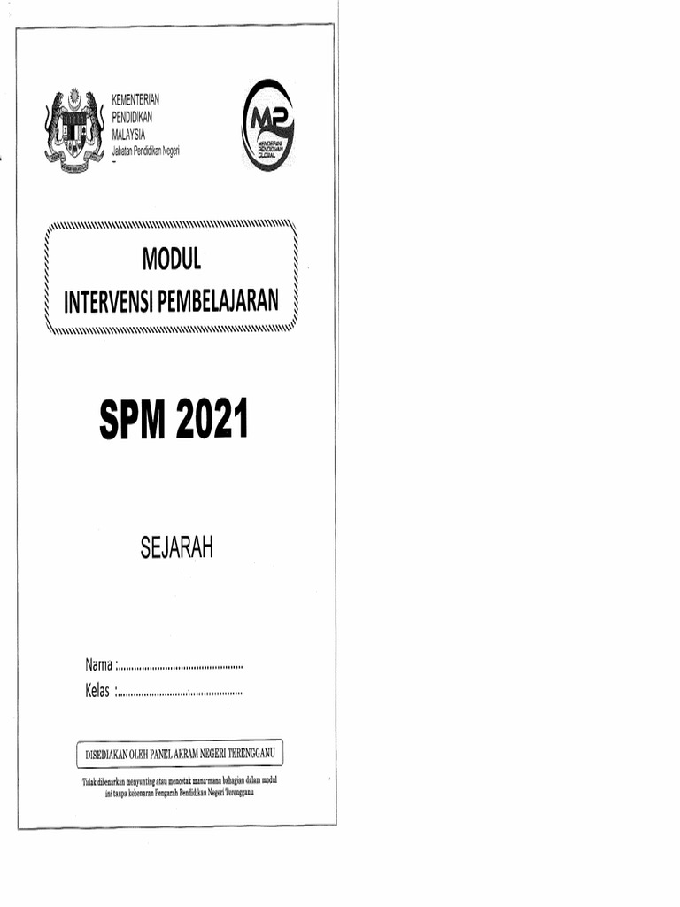 Sej Tingk.5 KSSM (Mipspm2021) - 2 | PDF