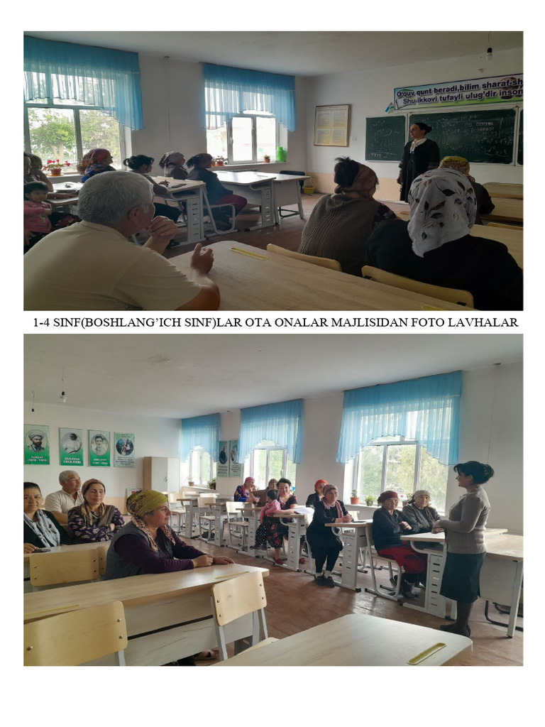 1-4 Sinf Ota Onalar Majlisi | PDF