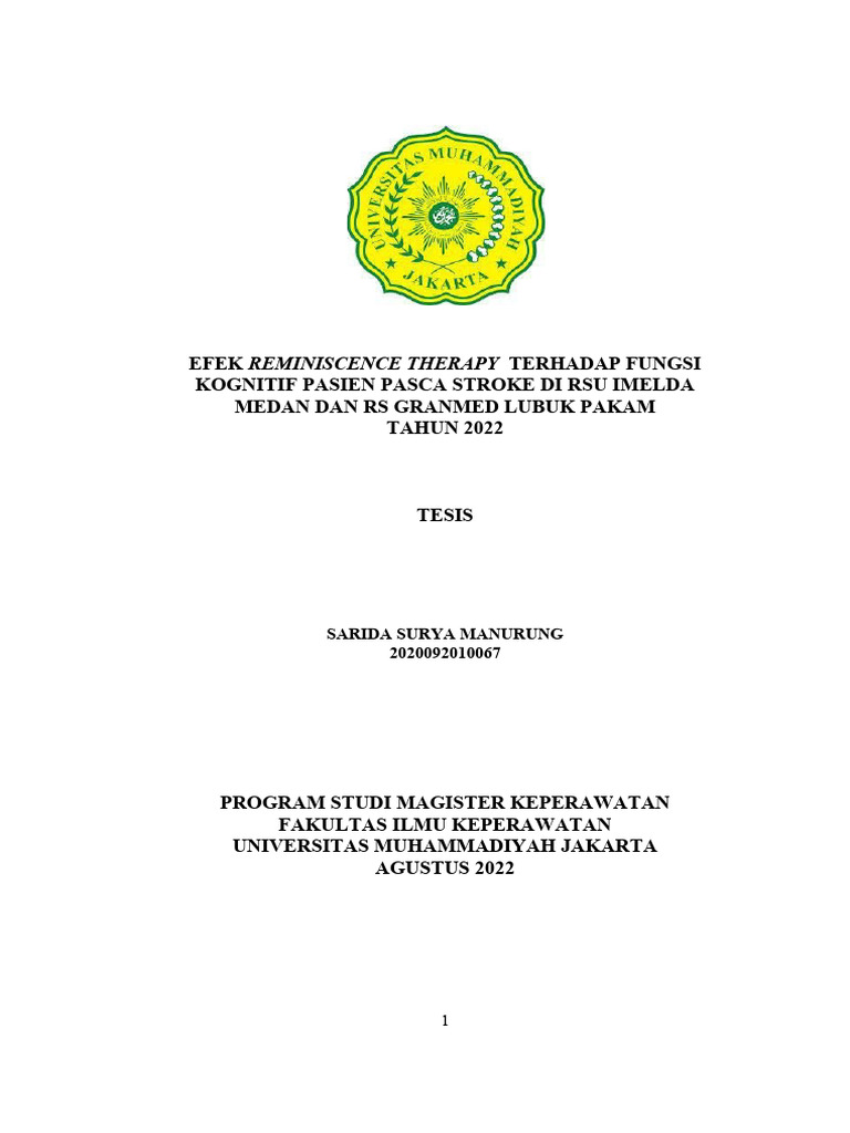 HASIL PENELITIAN SARIDA SURYA MANURUNG FIKS SETELAH KOMPRE Dengan Cover Baru Ok | PDF