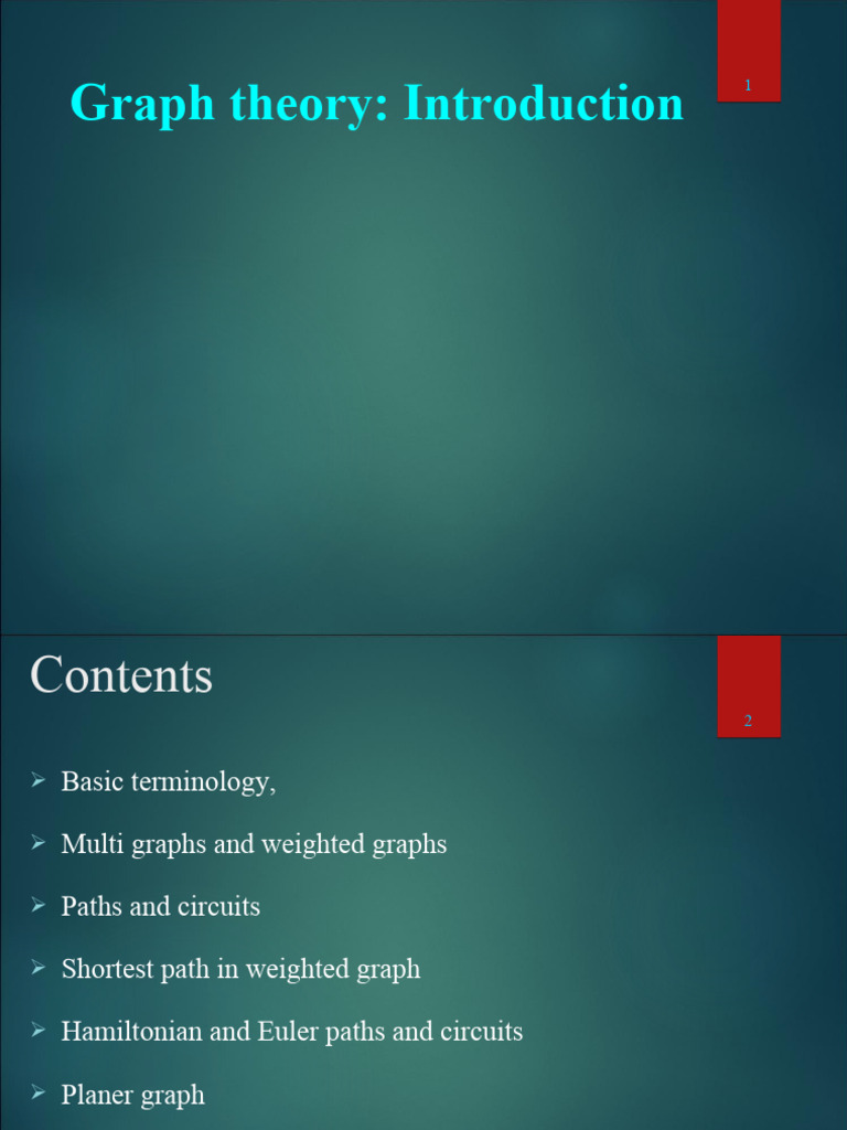 Graph Theory | PDF | Vertex (Graph Theory) | Mathematics Graph Theory | PDF | Vertex (Graph Theory) | Mathematics