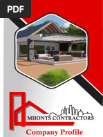 Company Profile Sample Civil Contractor | PDF