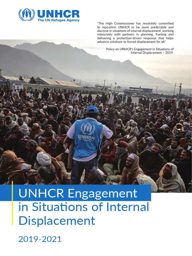 UNHCR Engagement in Situations of Internal Displacement - 2019 - 2021 ...