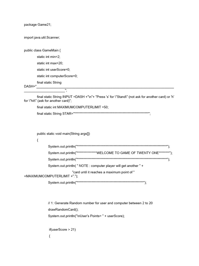 Game 21 | PDF | Theoretical Computer Science | Computer Programming