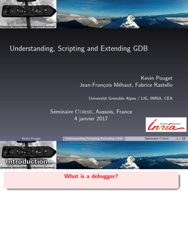 Understanding, Scripting and Extending GDB | PDF | Operating System ... Understanding, Scripting and Extending GDB | PDF | Operating System ...
