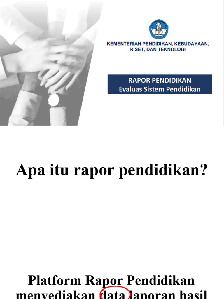 Rapor Pendidikan SMAN 1 Kelua - Tabalong | PDF | Kesehatan Holistik