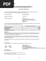 Declaration For 80EEA | PDF