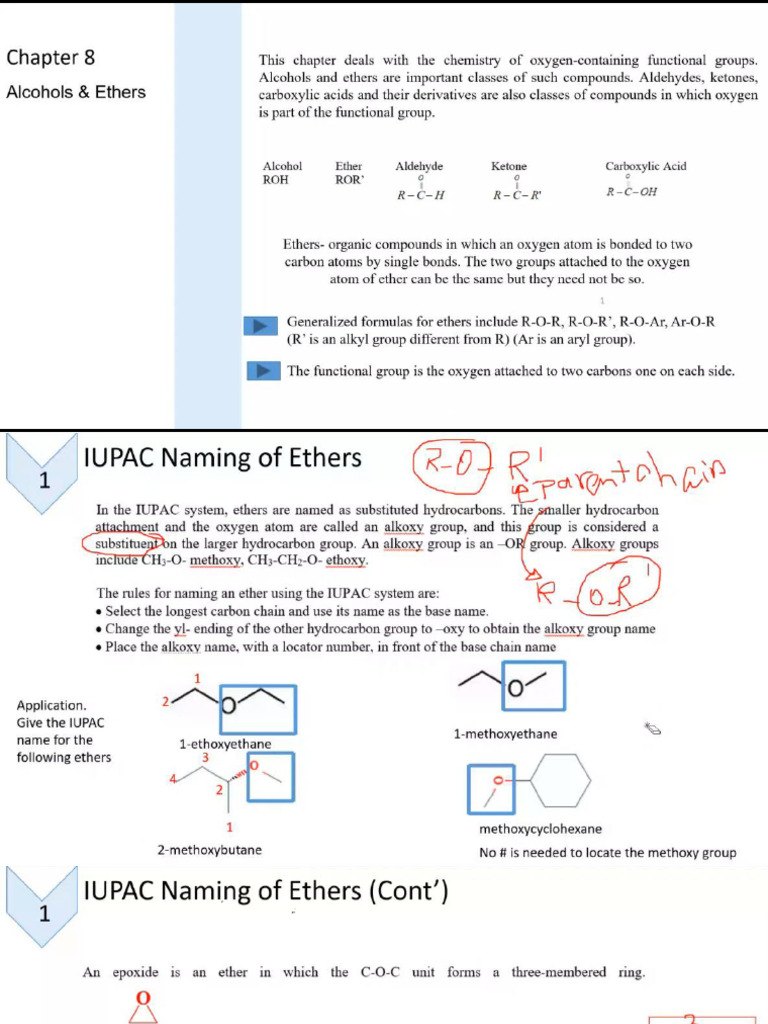 Org Chem Chap 8 | PDF
