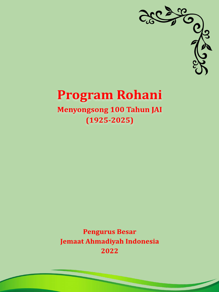 Do'a Program Rohani 25-100 | PDF